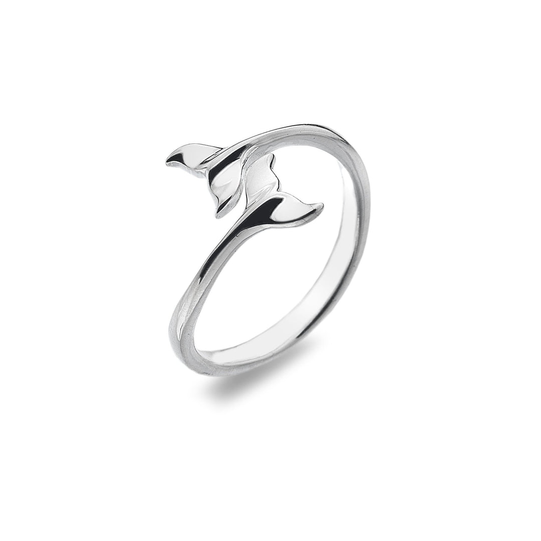 Whales Tail Ring - Sterling Silver